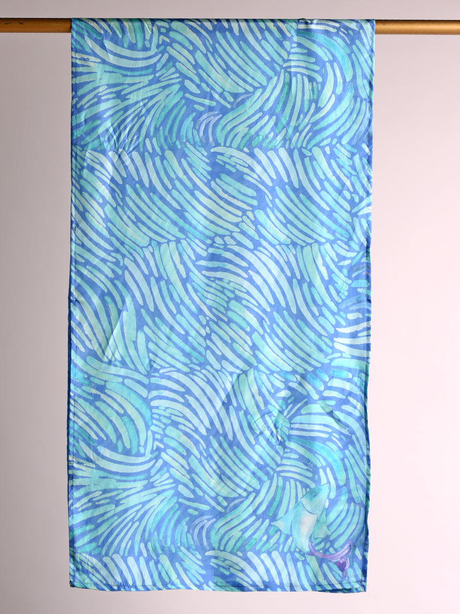 Pisces Gift Box / Zodiac Themed Pure Silk Stoll Scarf – vVyom